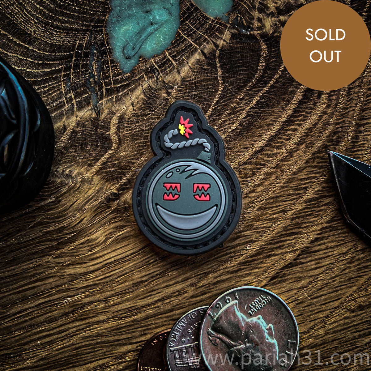 Shadow Joy Bomb Ranger Eye - PVC Patch (Limited Edition) – Pariah 31