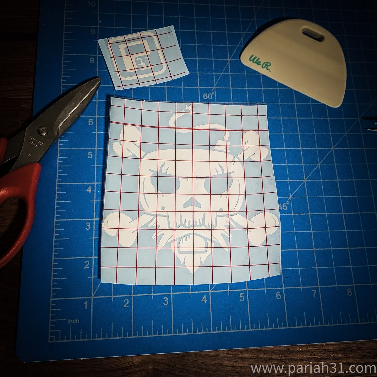 P31 Logo Vinyl Transfer Decal (5 inch) – Pariah 31